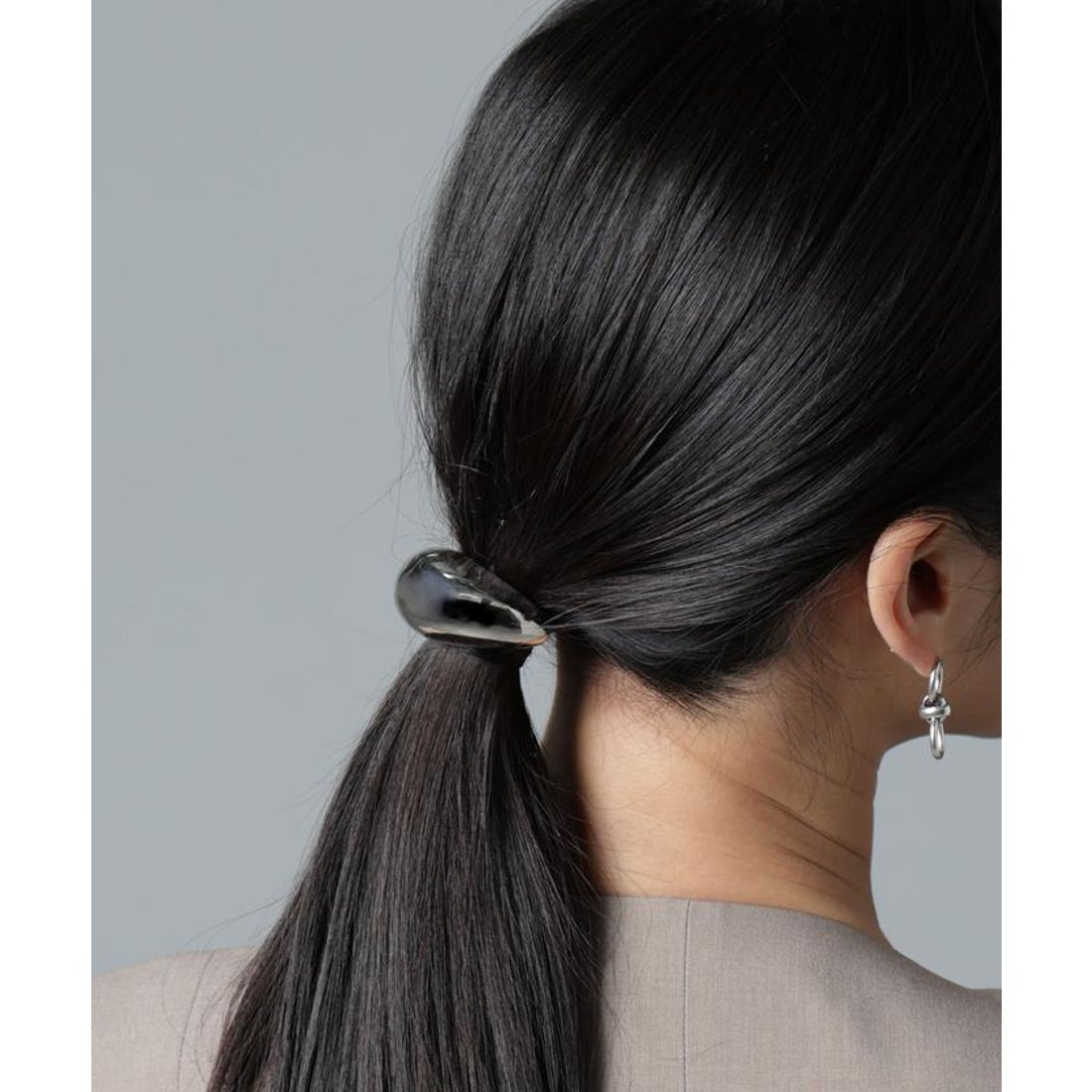 ナノ・ユニバース NANO universe DROP HAIR TIE （シルバー） - ファッション通販 MAGASEEK(マガシーク)